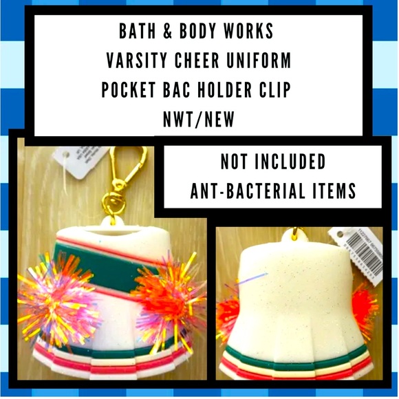 Bath & Body Works | Accessories | New Bath Body Works Varsity Cheer ...